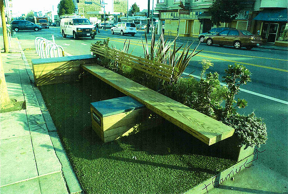Perennial parklets sprouting downtown | News, Sports, Jobs - The Journal